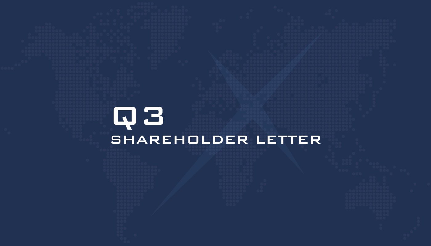 Q3 Shareholder Letter - Cyberlux