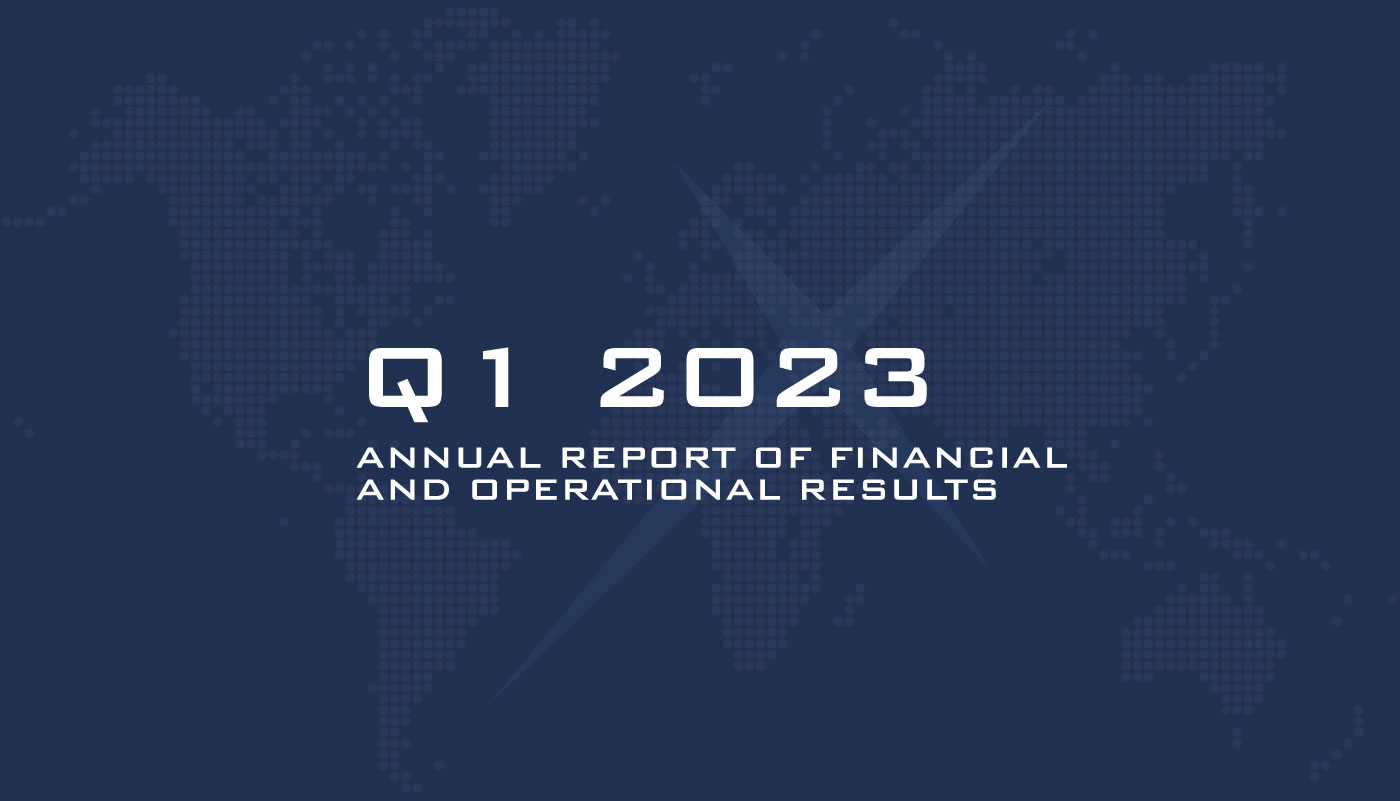 Q1 2023 Annual Report of Financial and Operational Results - Cyberlux